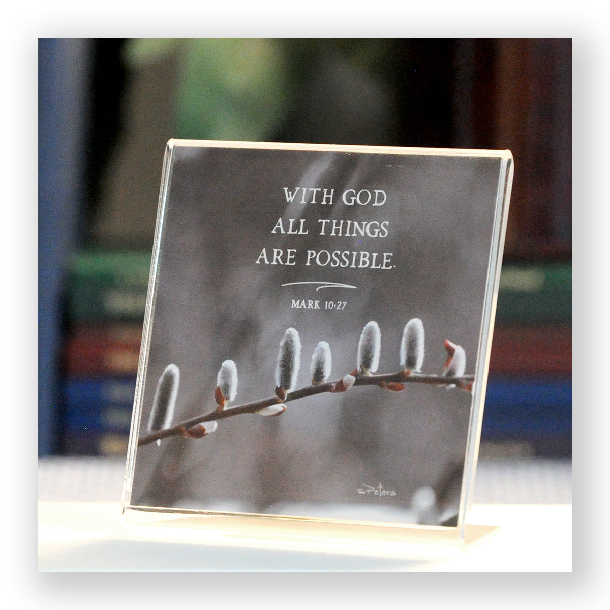 Everyday Miracle ( Mark 10:27) - Framed Mini Print – Bradbury Lane