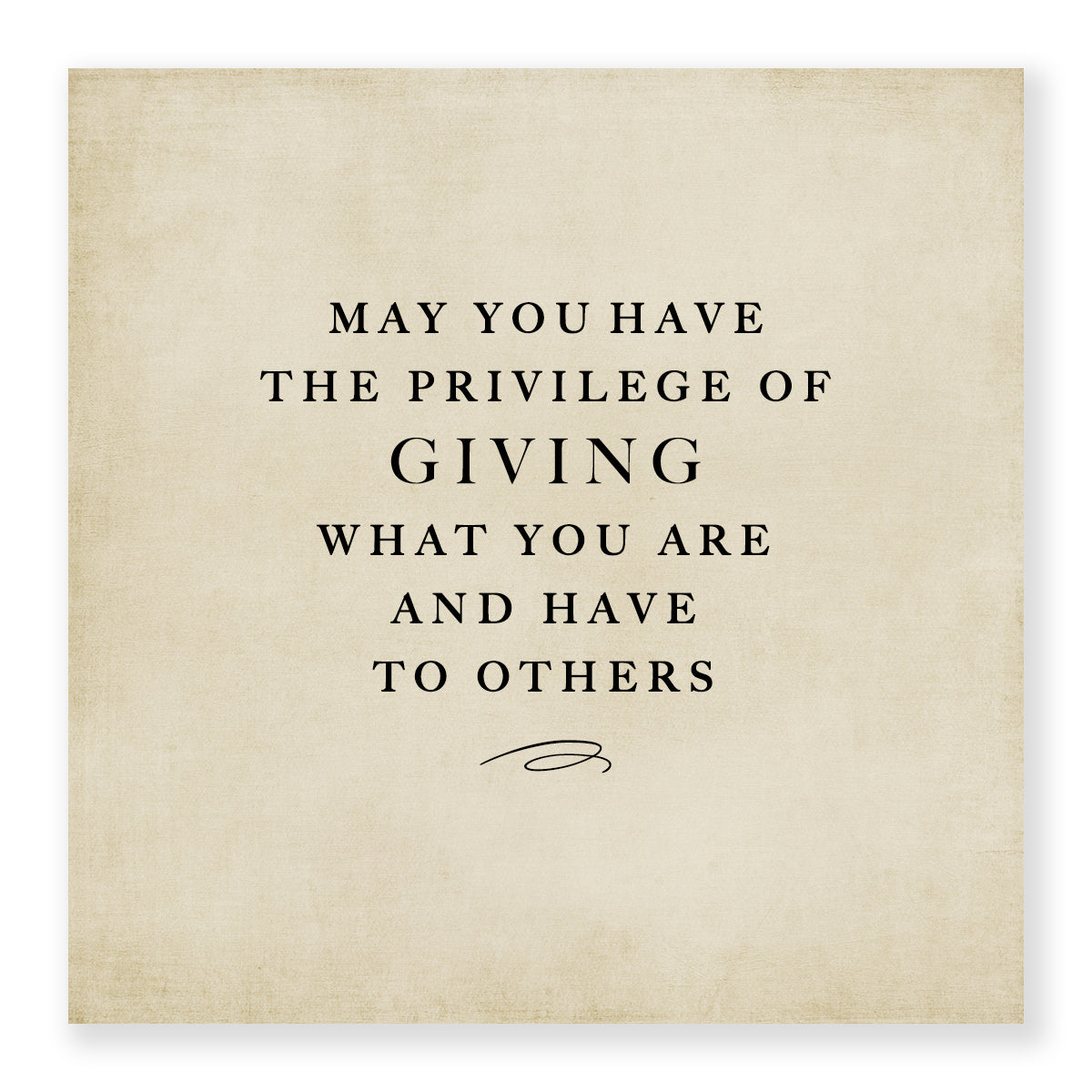 Giving - Mini Print – Bradbury Lane