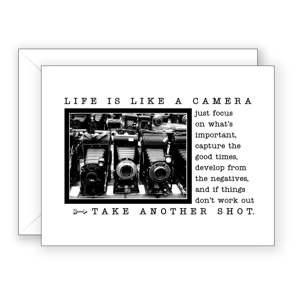 Focus On Life - Encouragement Card (Blank) – Bradbury Lane