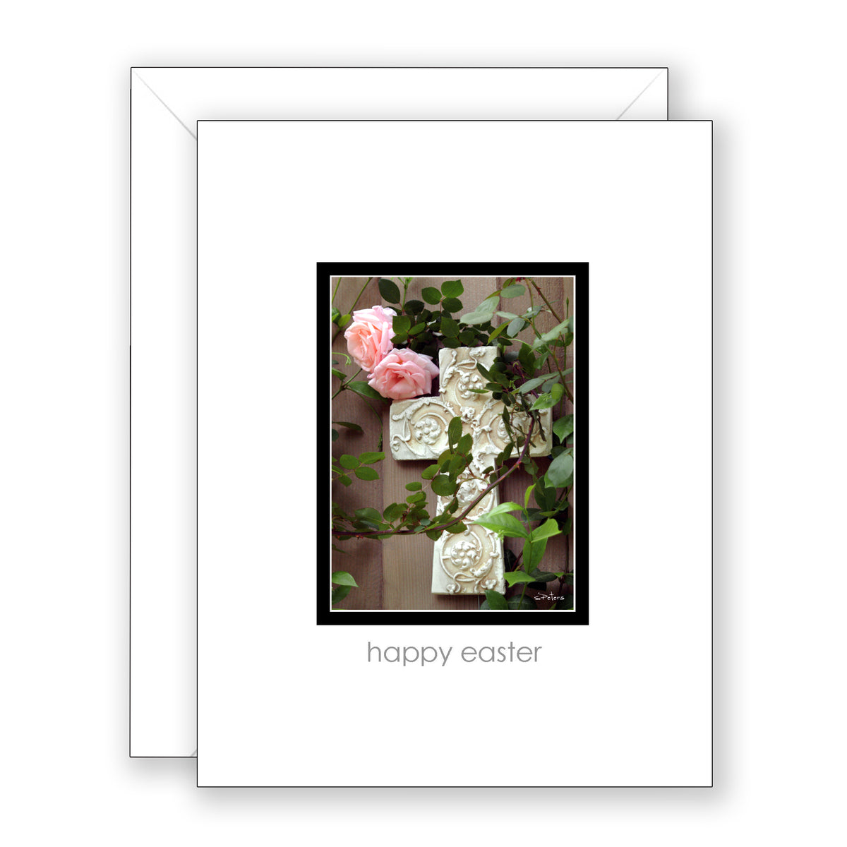 High Hopes Roses with Cross (John 3:16) - Easter Card – Bradbury Lane