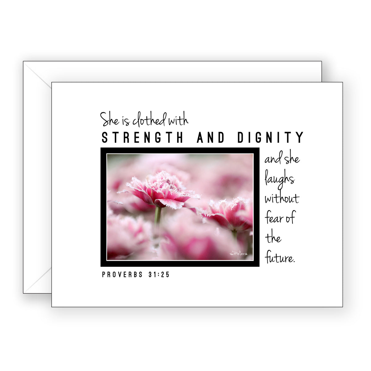 Pink Dignity - Encouragement Card (Blank) – Bradbury Lane